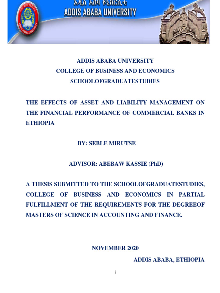 Seble Mirutse - 2 | PDF | Market Liquidity | Banks