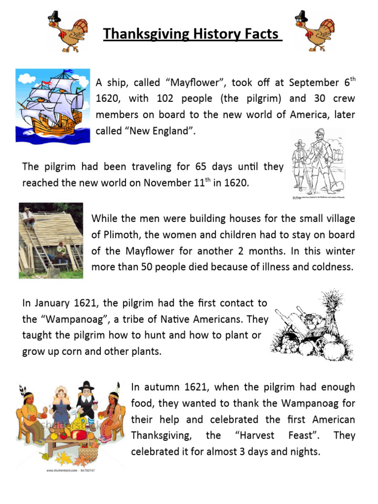 Teaching-thanksgiving-history-reading-comprehension-exercises | PDF