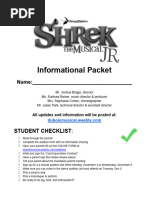 Shrek 1, Script of The Movie (English Version) | PDF