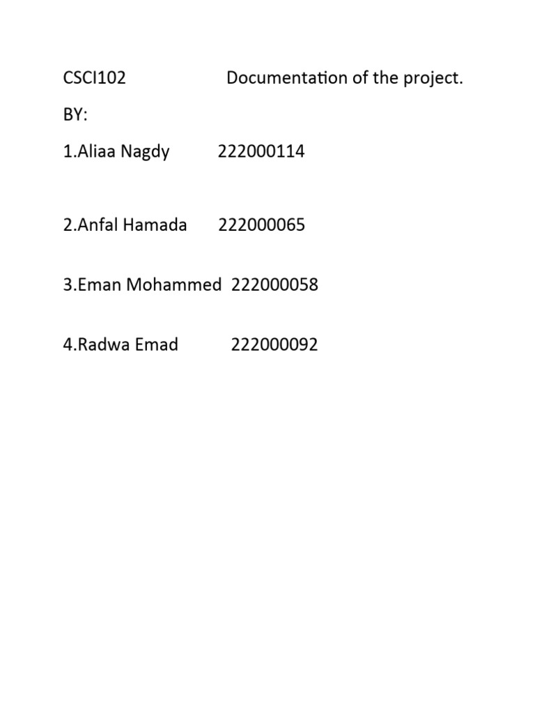 Documentation 102 | PDF | Computer Engineering | Software