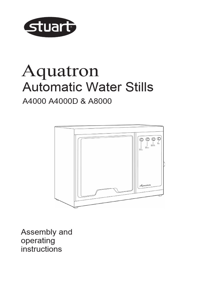 Aquatron-A4000D-User-Manual ANH - VIET | PDF | Thermostat | Switch