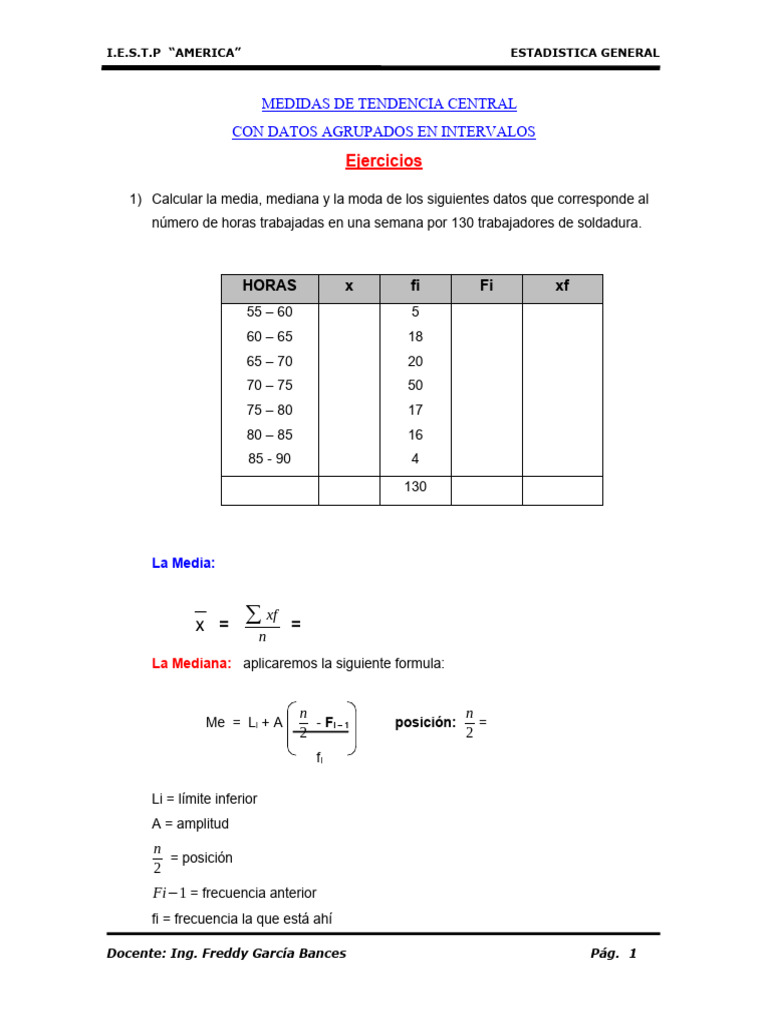 Tema 6 - ESTAD. - C - A | PDF