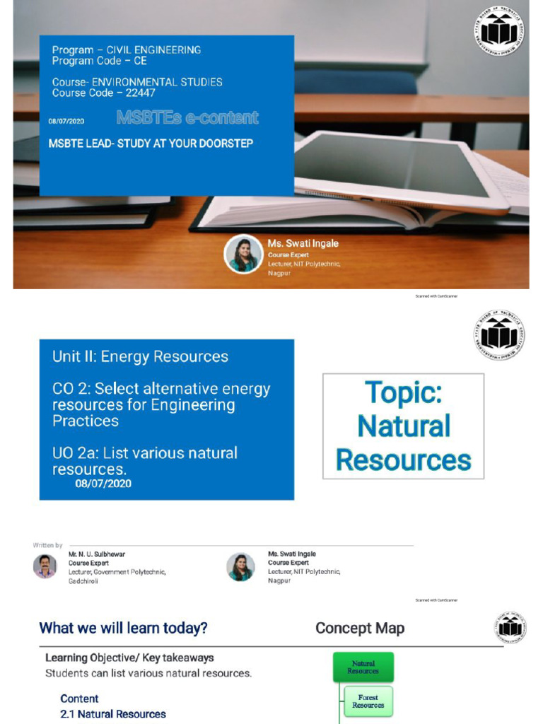 UNIT 2 Energy Resources | PDF