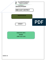 GRADE 8 C.A JUNE MEMO | PDF