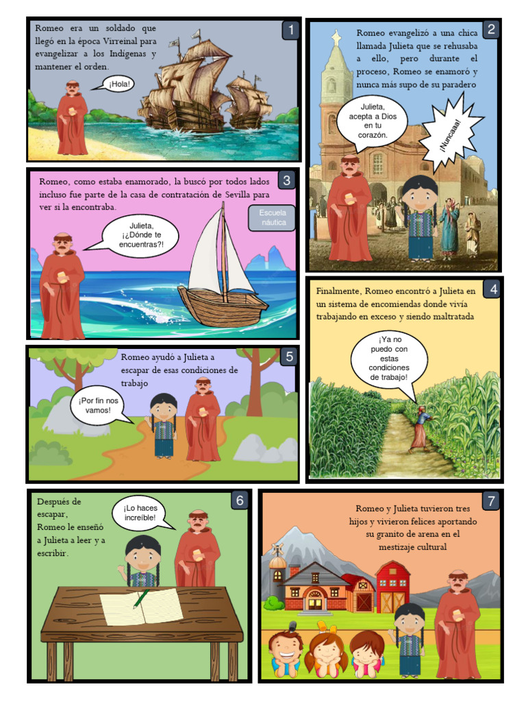 Comic - Final | PDF | Romeo y Julieta