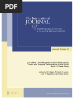 Richard Lewis Cultural Communication Model | PDF | Communication ...