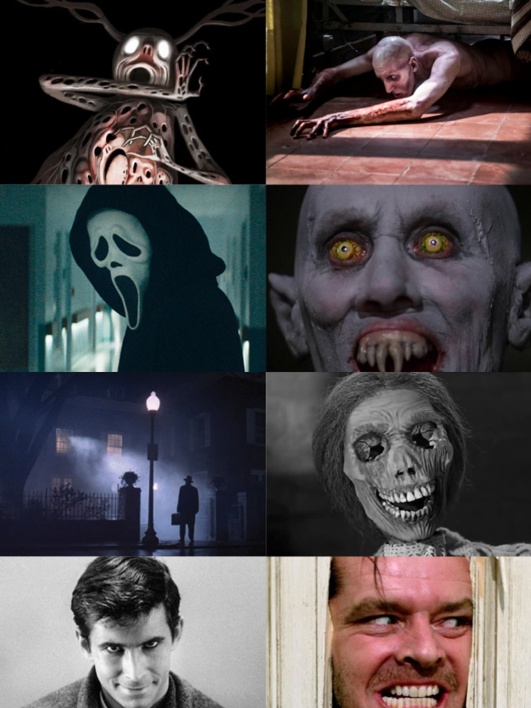 Poze Horror Halloween - A4 Color | PDF