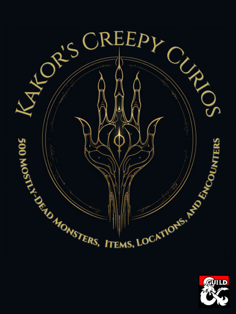 Kakor's Creepy Curios: 500 Undead Encounters | PDF | Monsters | Ghosts
