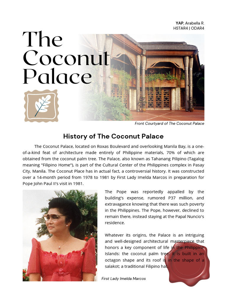 YAP PowerOfState Activity | PDF | Coconut | Philippines