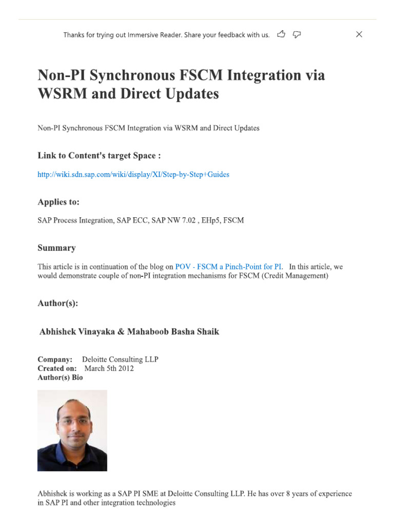Non Pi Synchronous Fscm Integration Pdf 