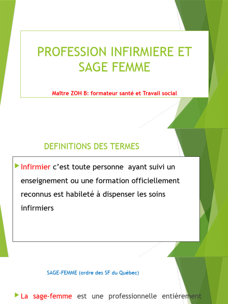 Profession Infirmiere Et Sage Femme-1 2 | PDF | Sage-femme | Allaitement