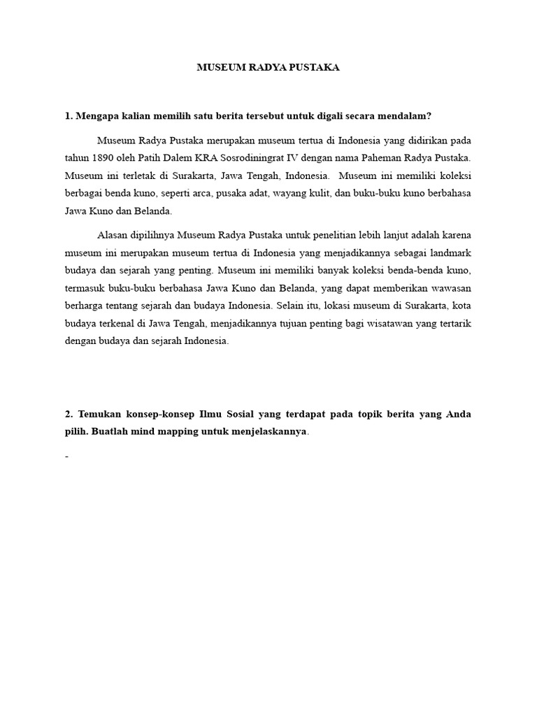 Nama - Kelas - Uts Ips | PDF | Ilmu Sosial