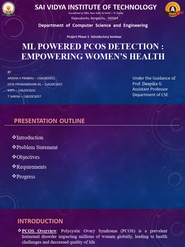 Pcos | PDF | Polycystic Ovary Syndrome | Machine Learning