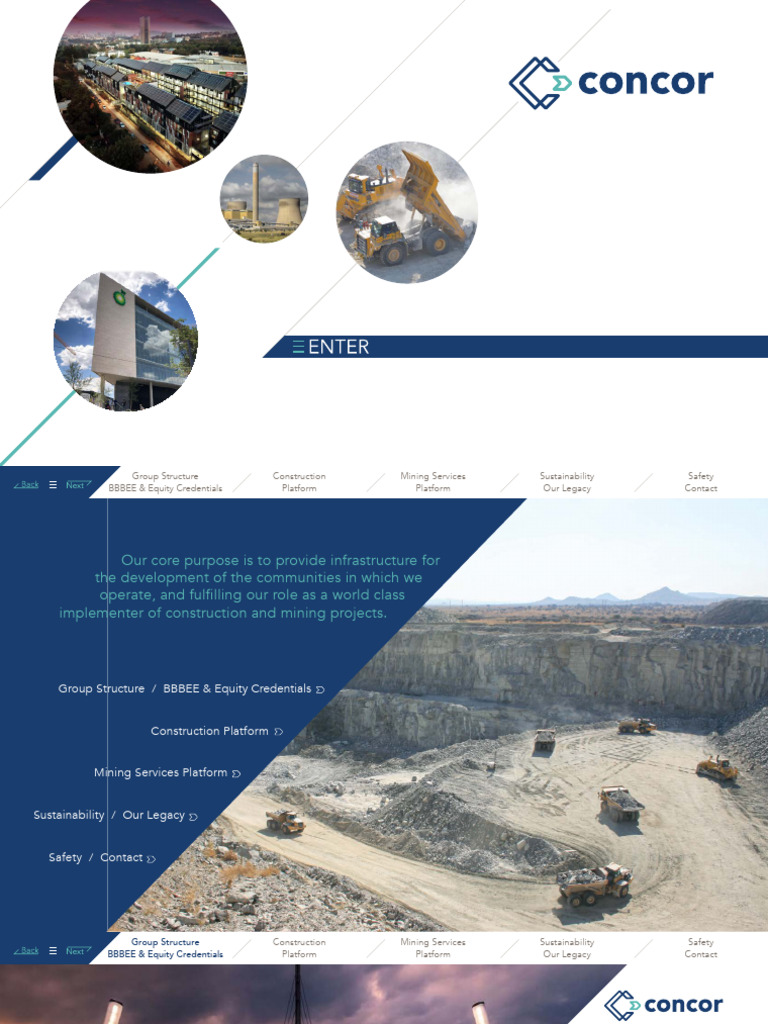 Concor Brochure Digital | PDF | Mining | Business