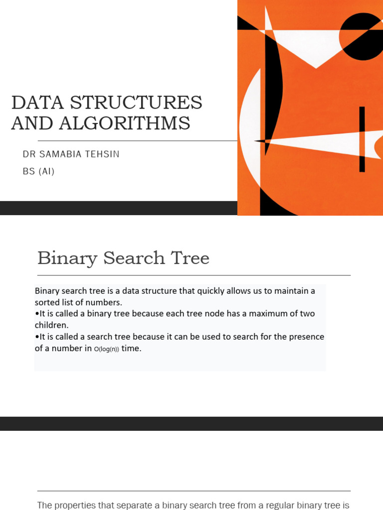 10 Binary Search Tree 12052023 031745pm | PDF | Data Management ...
