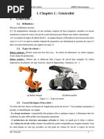 Cours Robotique | PDF | Robotique | Machine