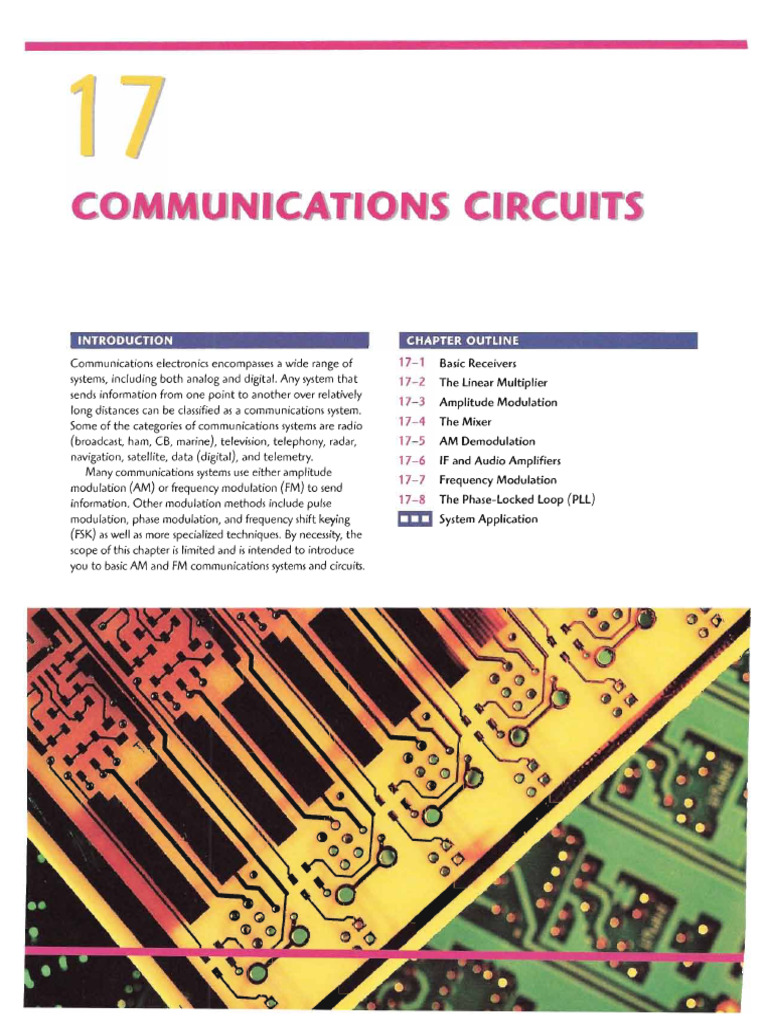 Communications Circuits | PDF | Modulation | Frequency Modulation
