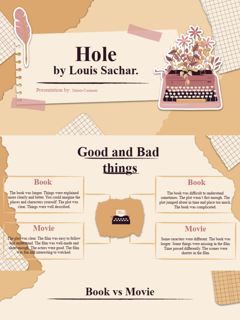 HOLES by Louis Sachar | PDF