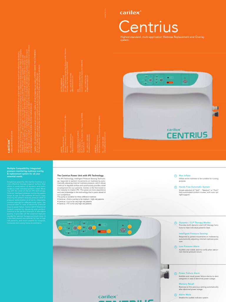 Carilex Centrius | Download Free PDF | Mattress