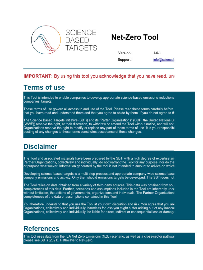 Net Zero Tool | Download Free PDF | International Energy Agency | Natural Environment