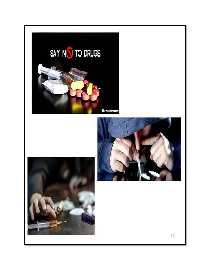 Drug Addiction Project Class 12 Biology | PDF