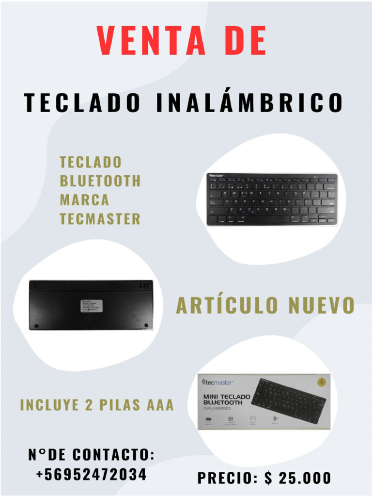 Flyer Teclado Tecmaster | PDF