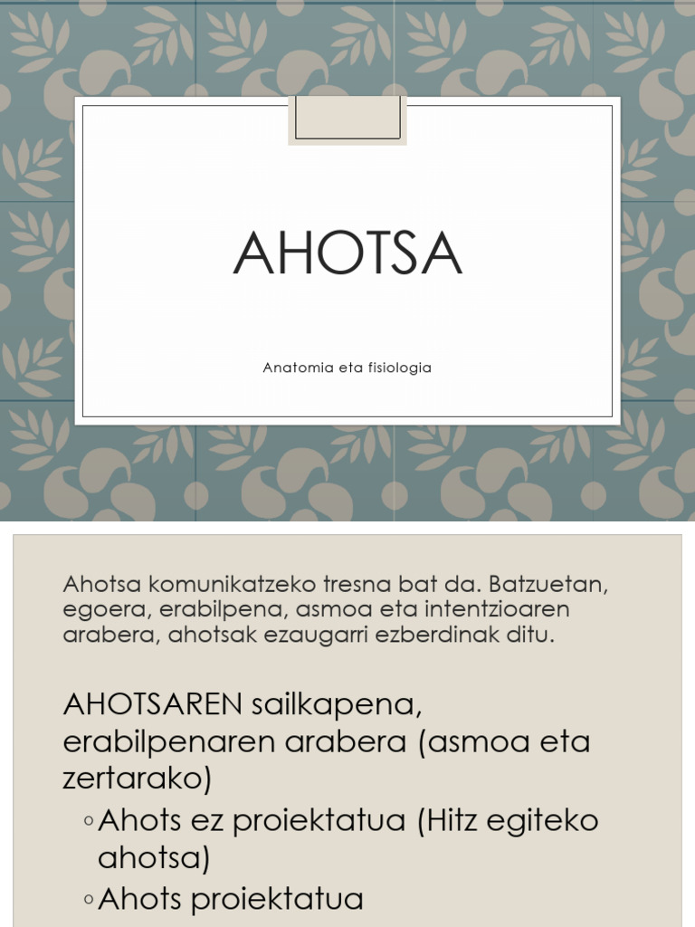 22-23 Ahots Instrumentua | PDF