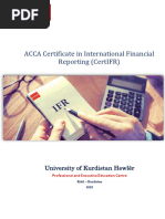 Comprehensive List of IFRS Standards | PDF