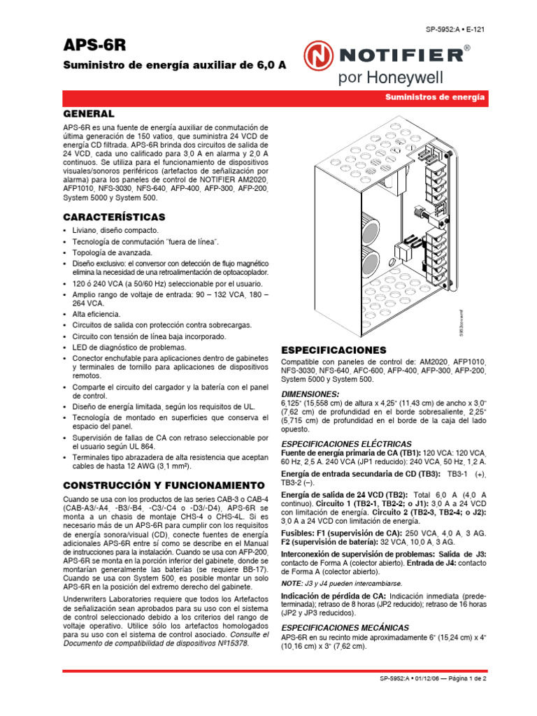 Aps 6re | PDF | Ingenieria Eléctrica | Electricidad