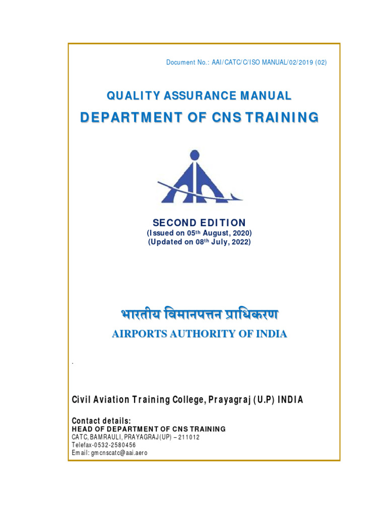 Quality Assurance Manual | PDF | Business Quality Assurance Manual | PDF | Business