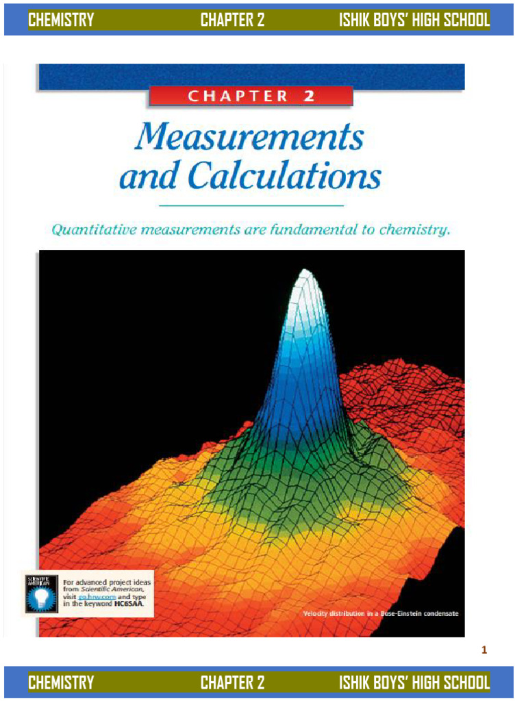 Chapter 2 Measurement and Calculation | PDF | Significant Figures | Density