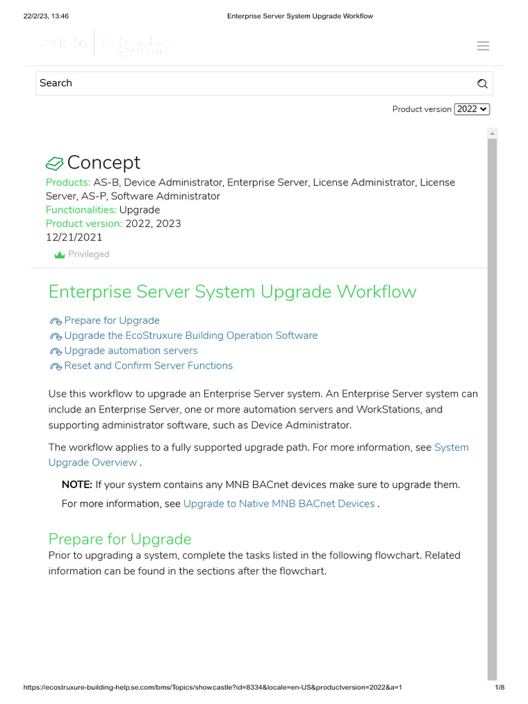 Enterprise Server System Upgrade Workflow | PDF | Postgre Sql | Databases Enterprise Server System Upgrade Workflow | PDF | Postgre Sql | Databases