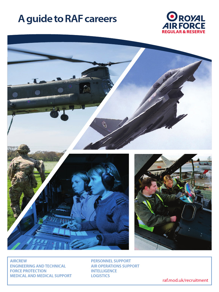 Guide To RAF Careers | PDF | Dentistry | Nursing