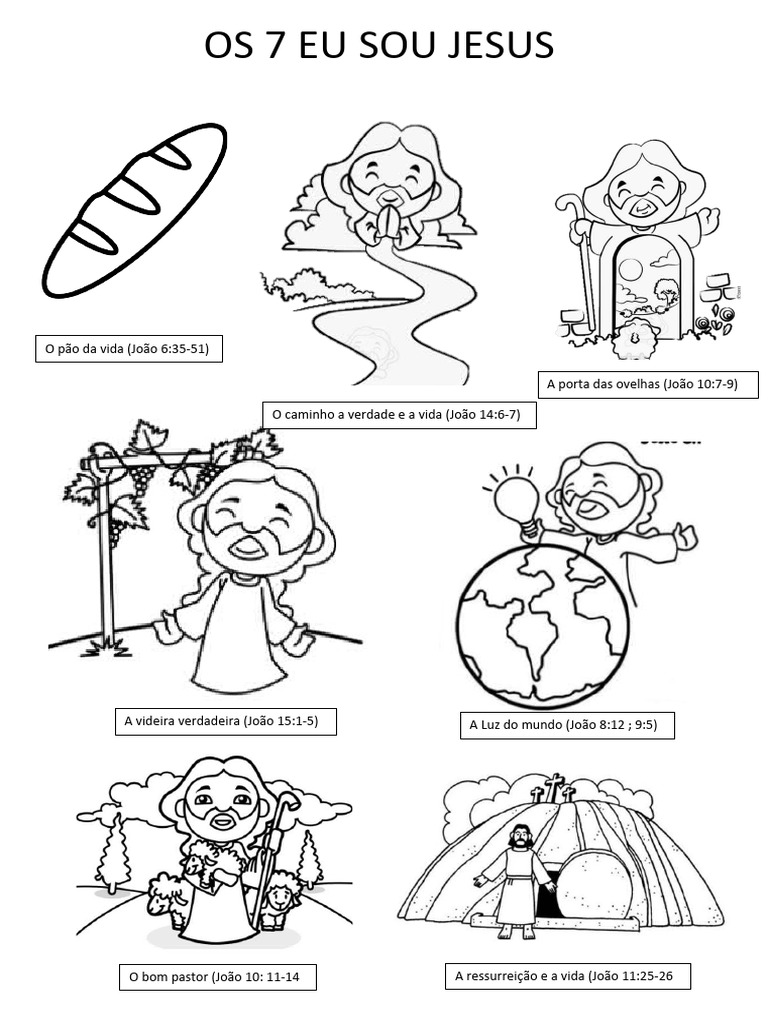 Os 7 Eu Sou Jesus | PDF