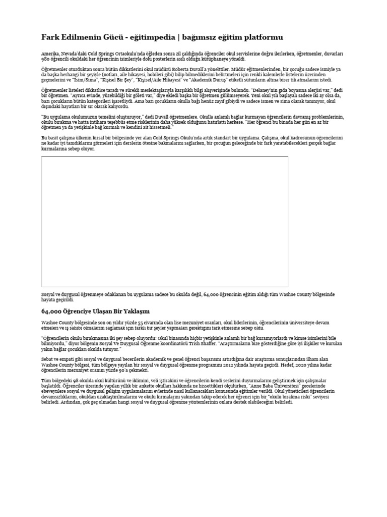 2.1.fark Edilmenin Gücü - Eğitimpedia Bağımsız Eğitim Platformu | PDF