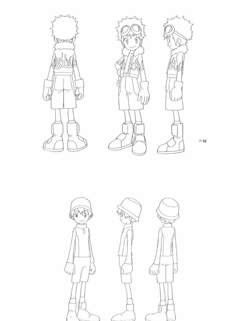 Settei Digimon Adventure 02 | PDF