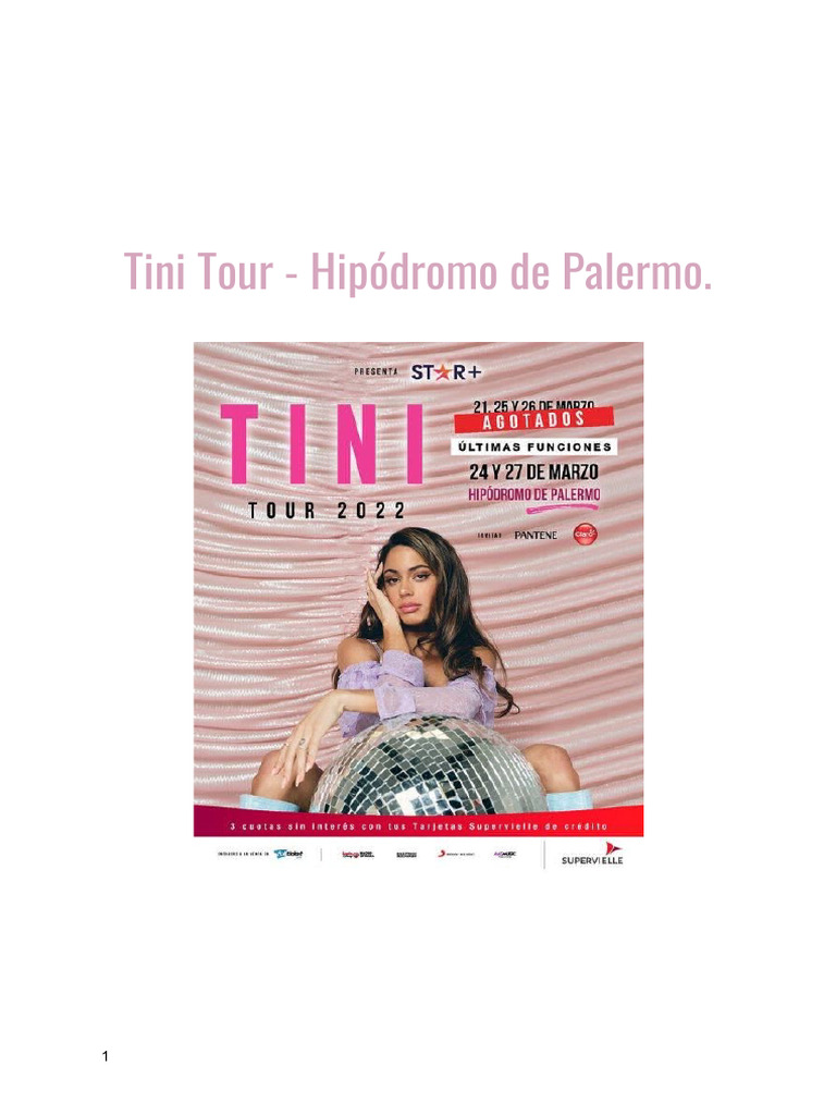 TP - Tini Tour | PDF