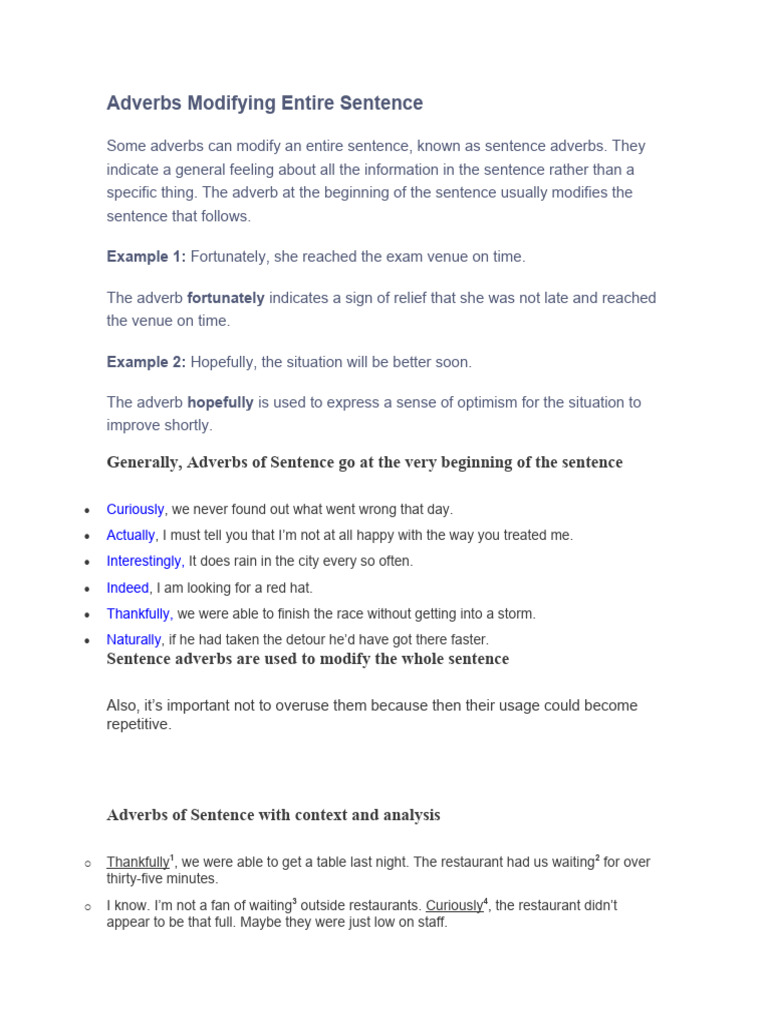Skillful 4 L&S Unit 10 Grammar | PDF | Adverb | Linguistics