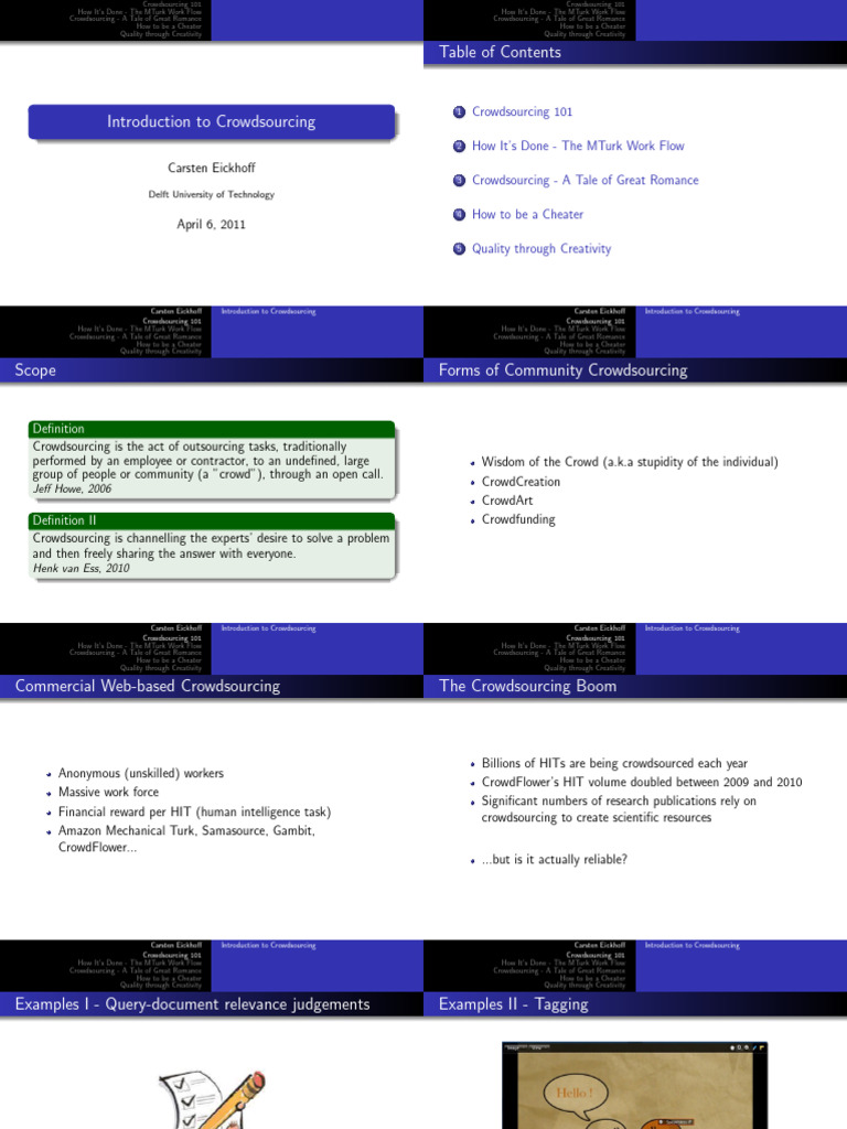 Cs Intro-2x2 | PDF | Crowdsourcing | Creativity