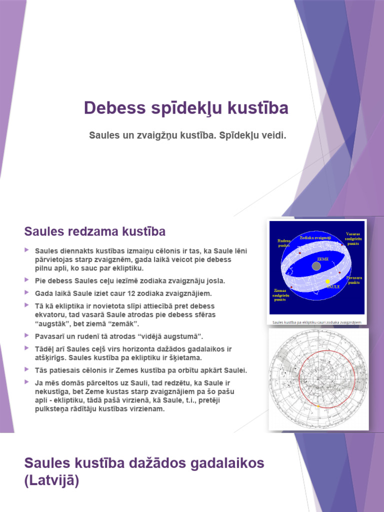 Debess Spīdekļu Kustība | PDF