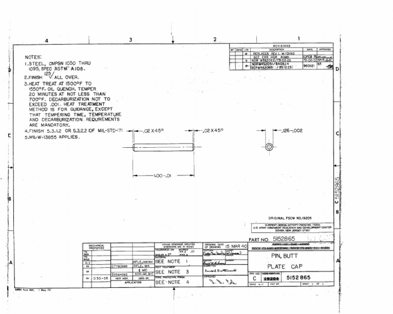 DWG 5152865 Cap Pin | PDF
