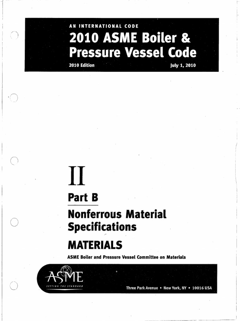 Asme Ii-B | PDF