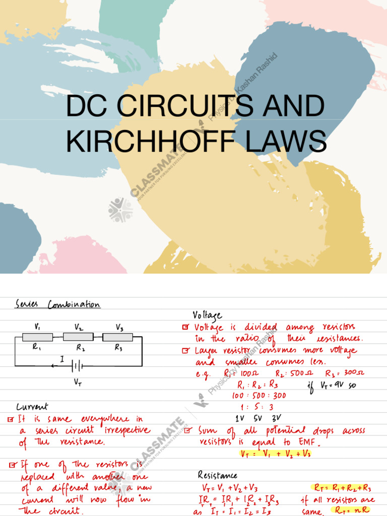 SYN DC Circuits | PDF