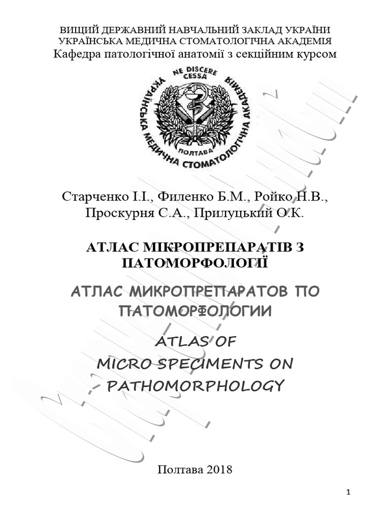 Atlas of Micro Speciments | PDF