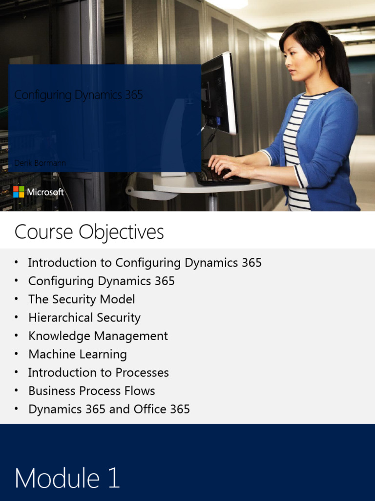 81060ae Dyn365 Conf Enus 01 | PDF | Active Directory | Share Point