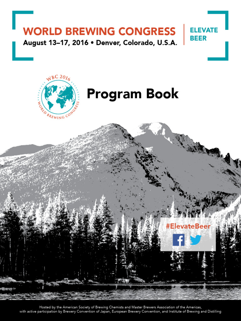 WBC2016 Program Book | PDF | Brewing | Brewery