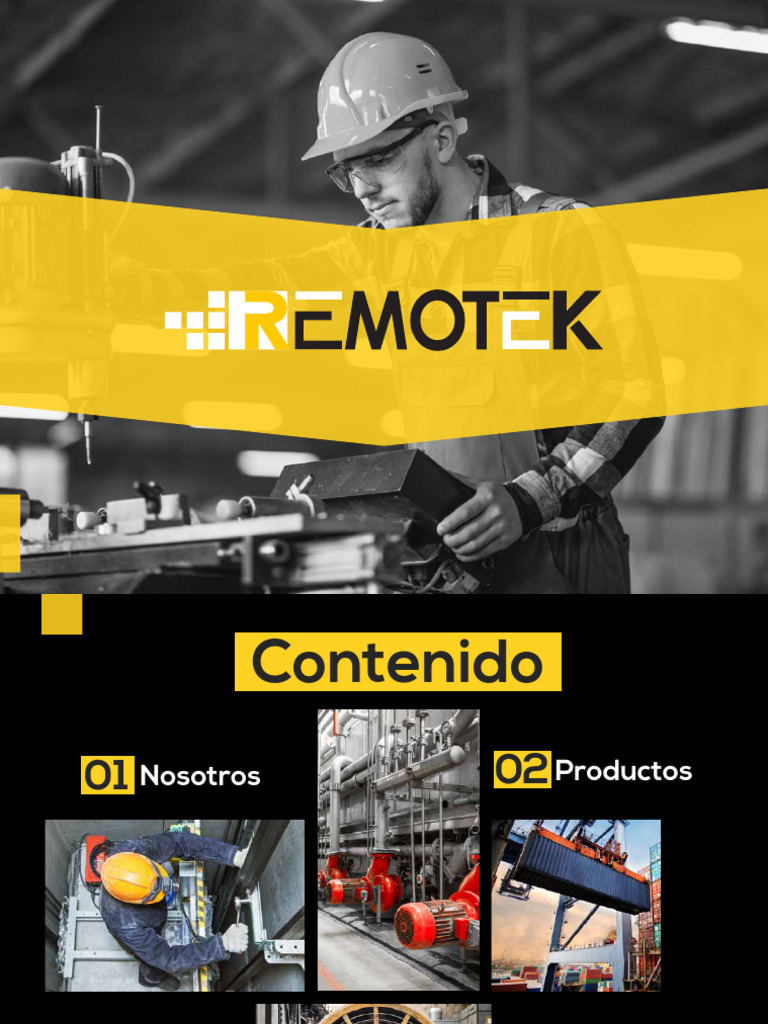Remotek - Equipos 2023 | PDF | Ascensor | Grúa (máquina)