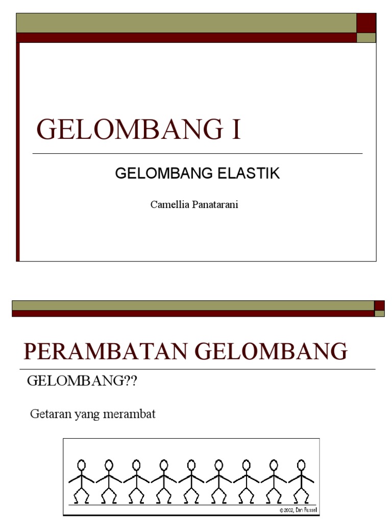 Gelombang Elastik dan Persamaannya | PDF