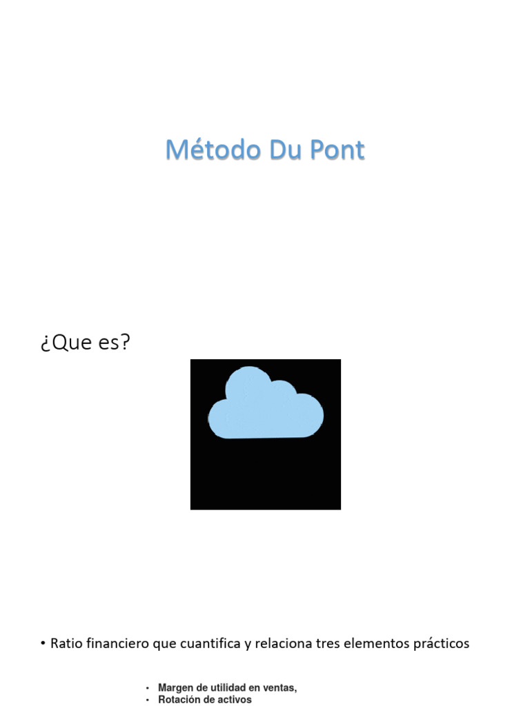 DU PONT Roa y Roe | PDF | Rentabilidad sobre recursos propios | Business