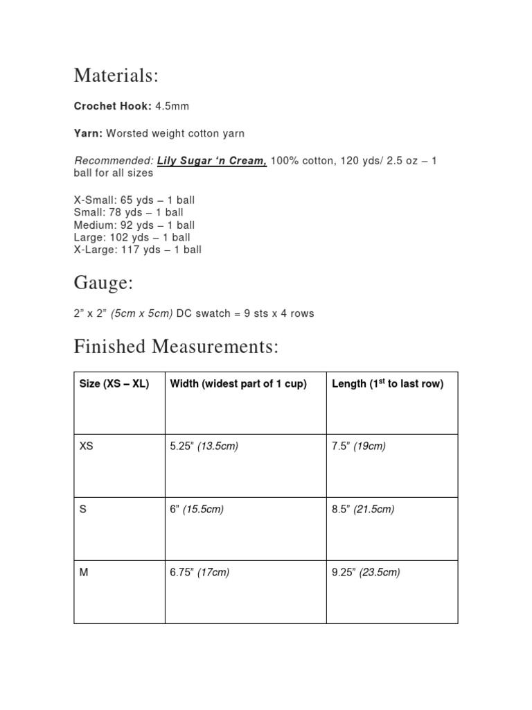 Patrón Top Triangular | PDF | Crochet | Textile Arts